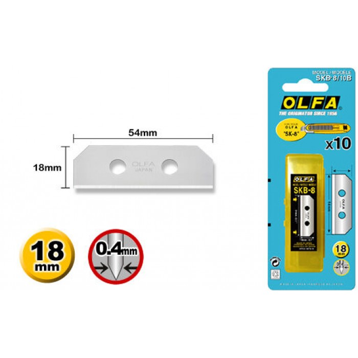 (Olfa SKB-8/10B - 6pc) £4.03 - Olfa SKB-8/10B Concealed Blade